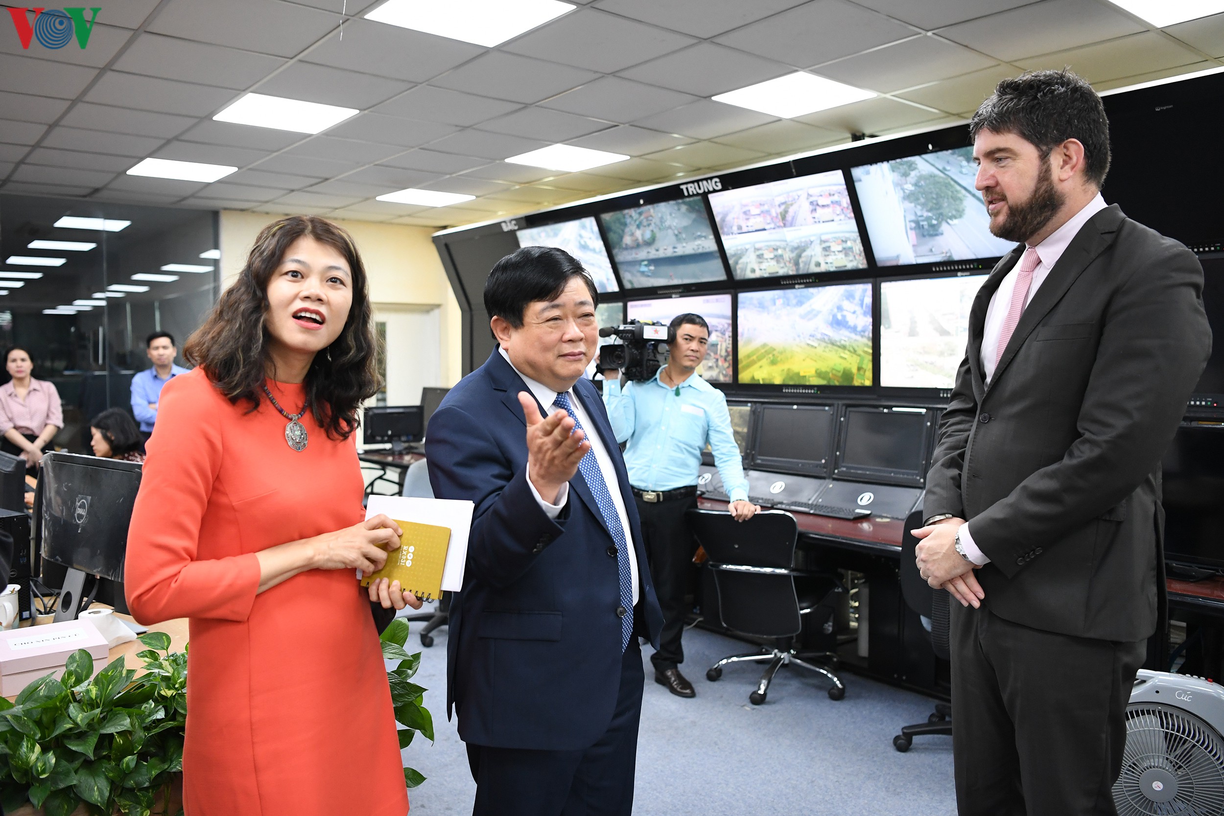 Hình ảnh: Tổng Giám đốc VOV tiếp Trưởng Đại diện UNESCO tại Việt Nam