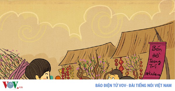 Chợ Tết - Nơi lưu giữ những kỷ niệm tuổi thơ
