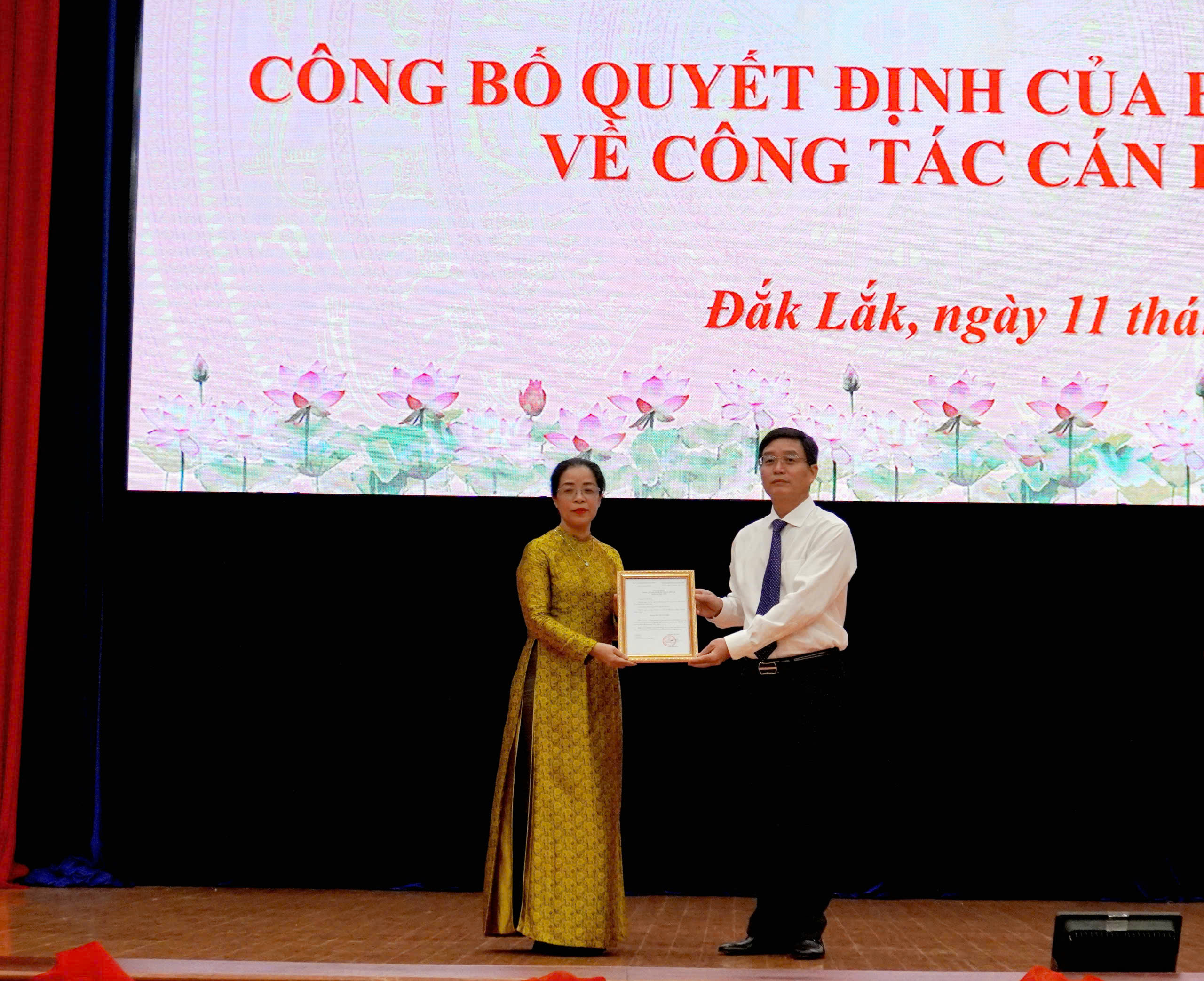 Bà Huỳnh Thị Chiến Hoà giữ chức Phó Bí thư Tỉnh uỷ Đắk Lắk