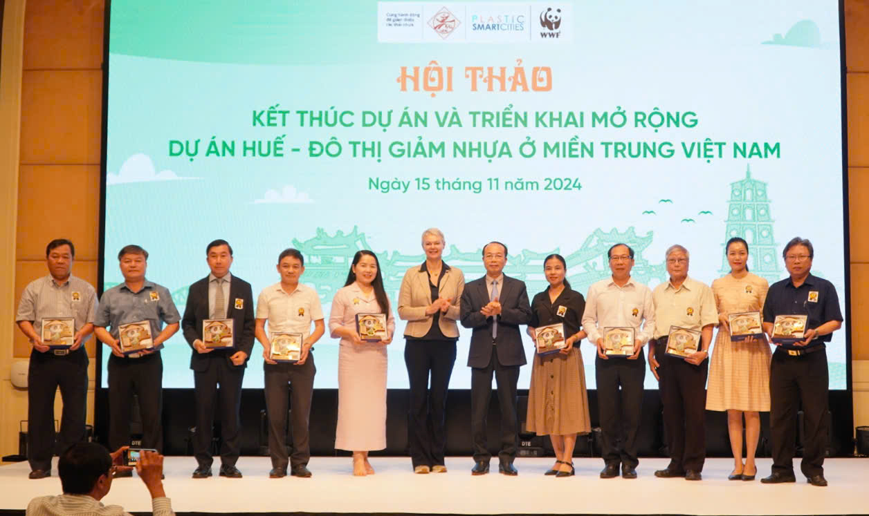 Tiếp tục triển khai Dự án Huế - Đô thị giảm nhựa ở miền Trung Việt Nam ...