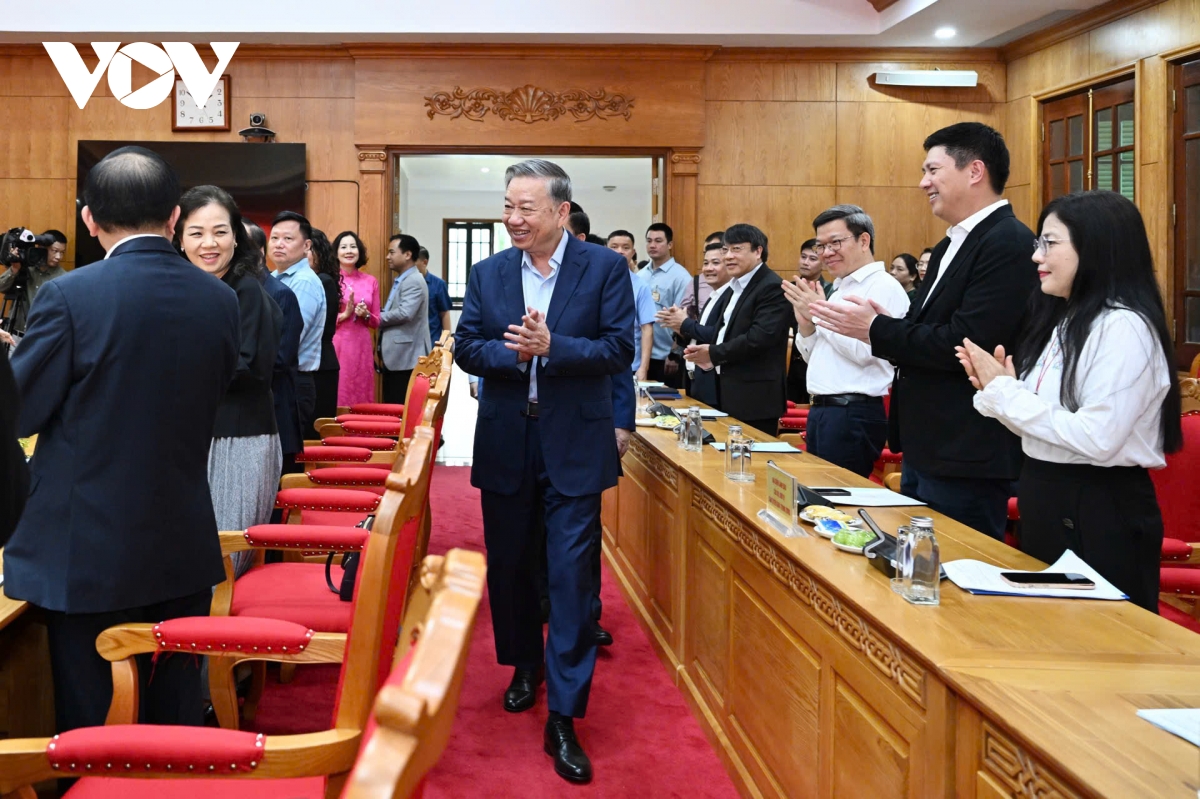 Tổng Bí thư Tô Lâm làm việc với Ban Tuyên giáo Trung ương